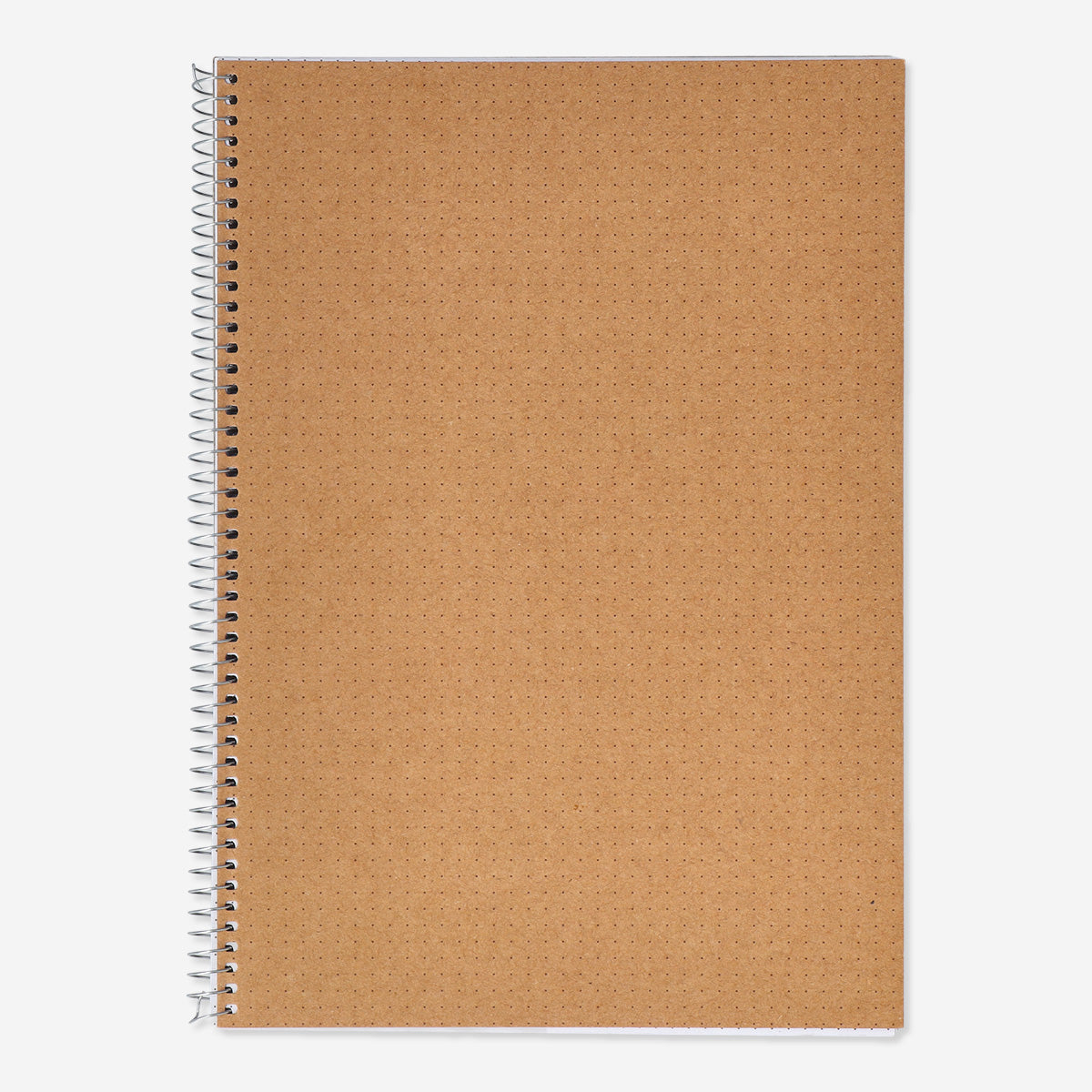 A4 Spiral-Bound Dotted Notebook with Craft Paper Cover – Flying Tiger ...