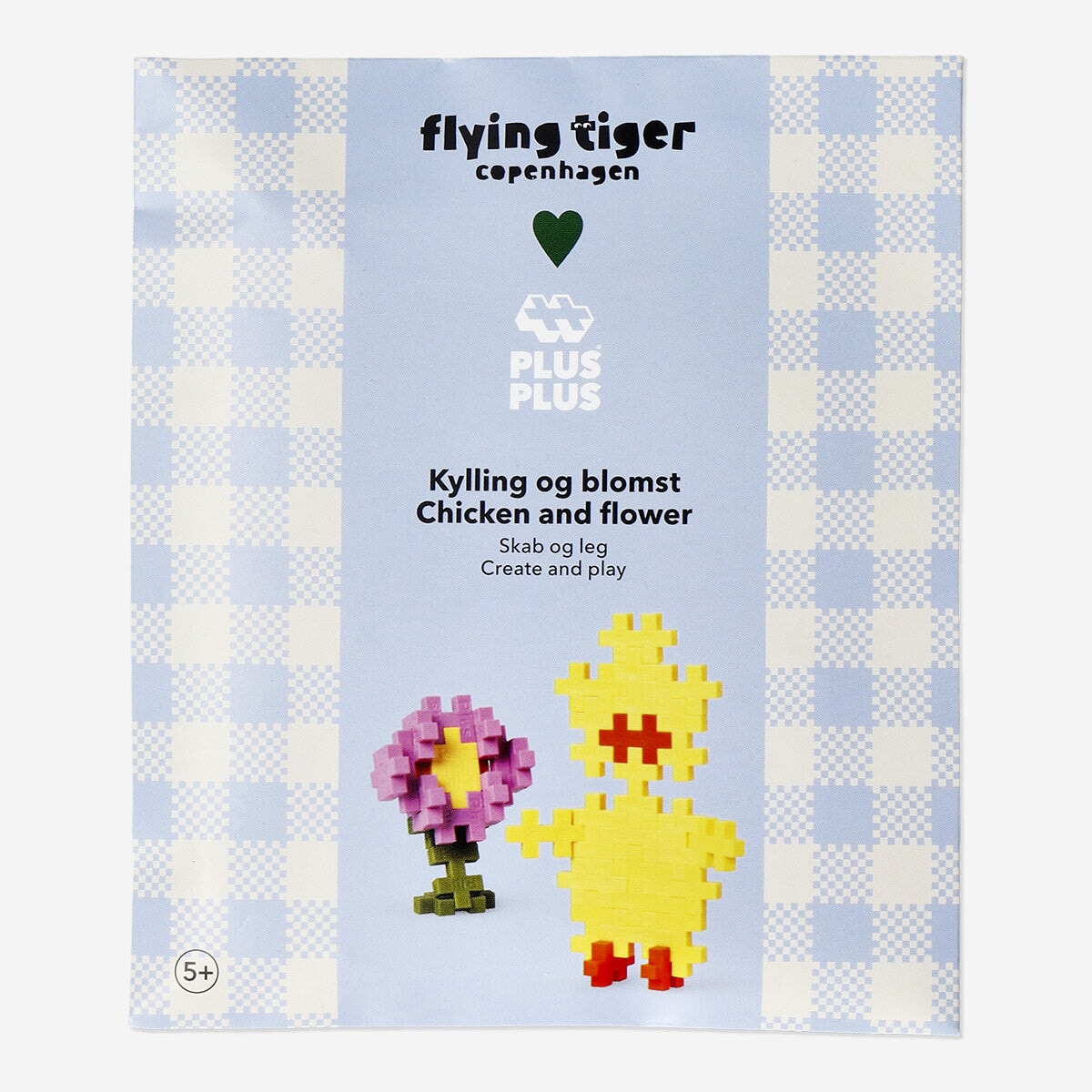 Easter chick and flower set - Plus Plus x Flying Tiger Copenhagen ...