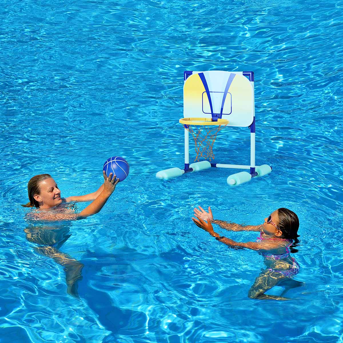 Floating Basketball Set for Pools | Outdoor Games for Teens