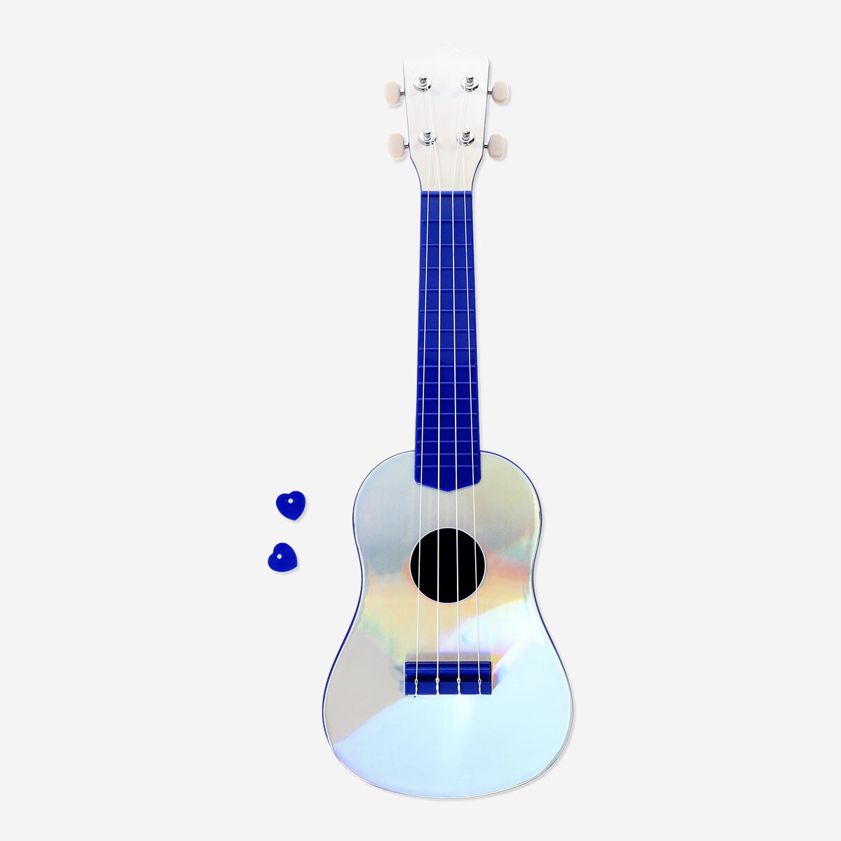 Iridescent Blue Ukulele – Stylish Instrument for All Players – Flying ...