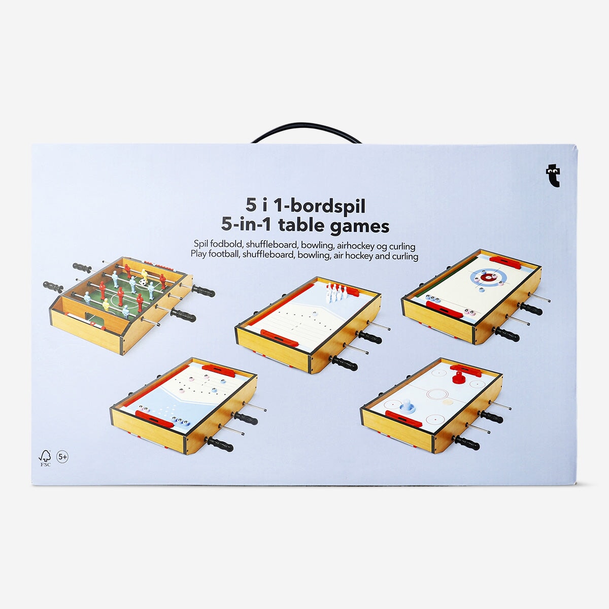 Set di giochi da tavolo 5 in 1 - Divertimento per la famiglia e gli ...