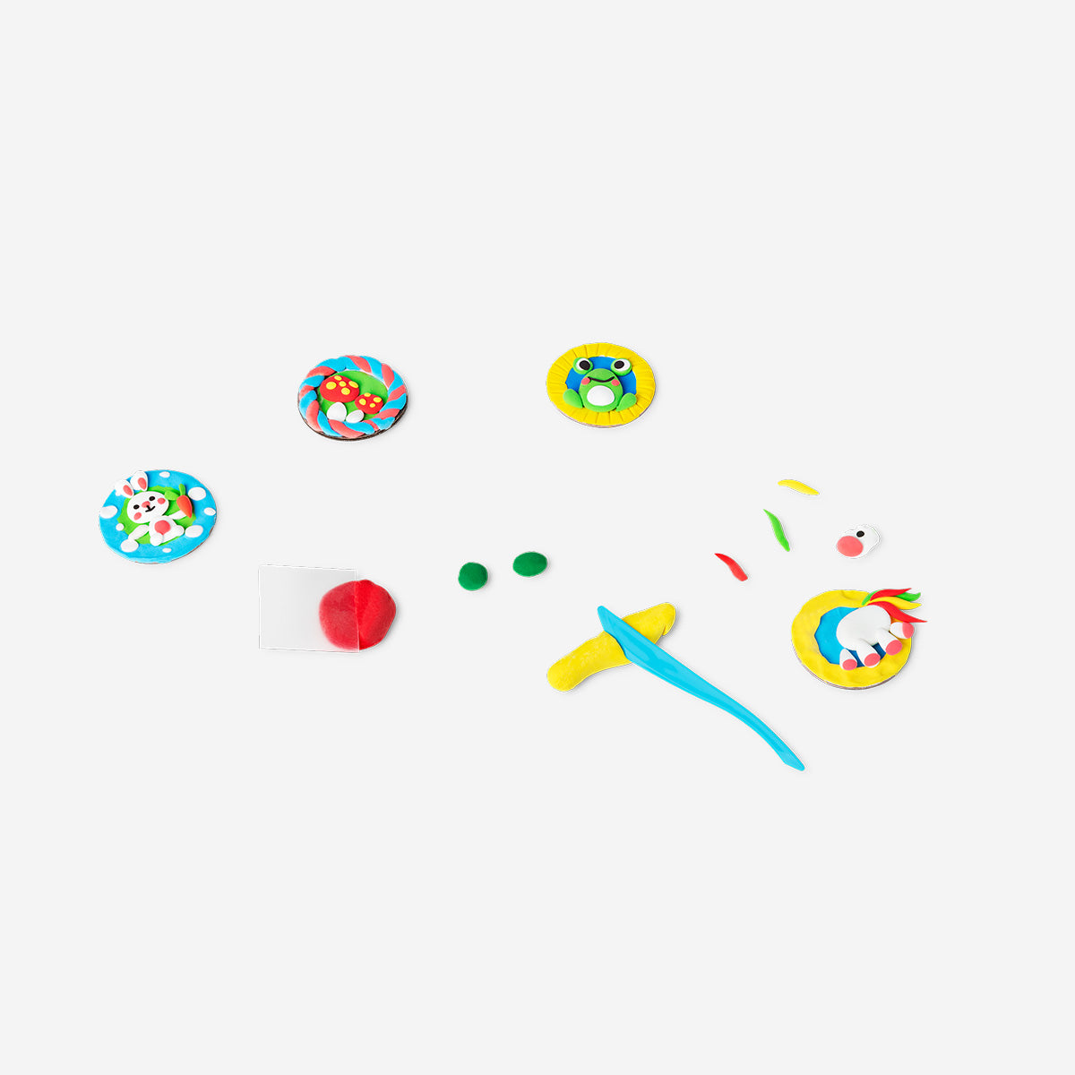 DIY magnets with light clay – Flying Tiger Copenhagen