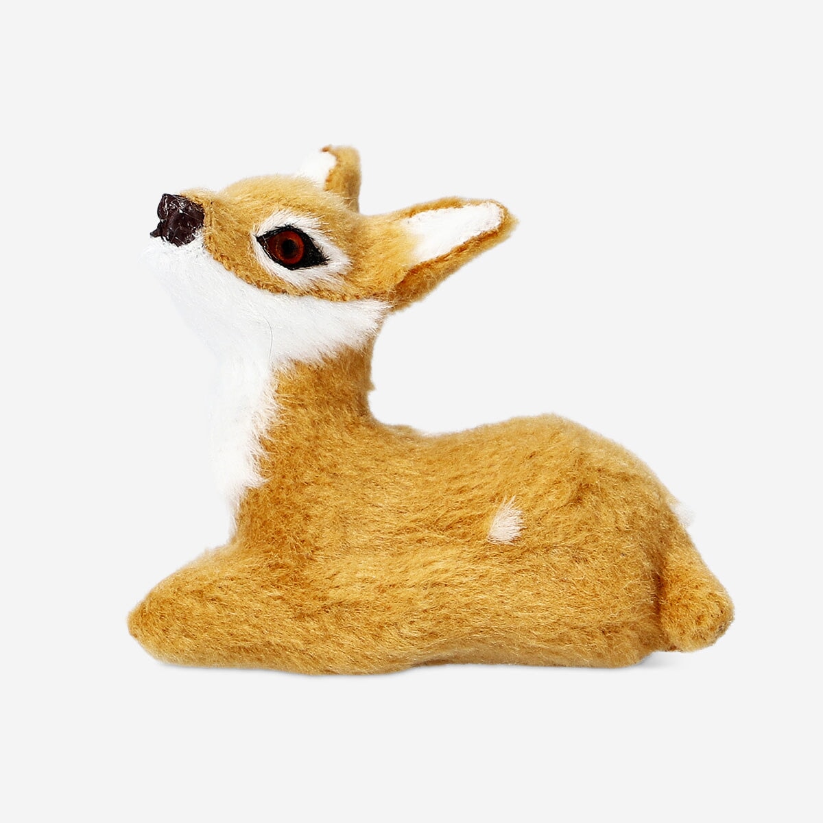 Brown roe deer lying figure - 5 cm | Flying Tiger Copenhagen
