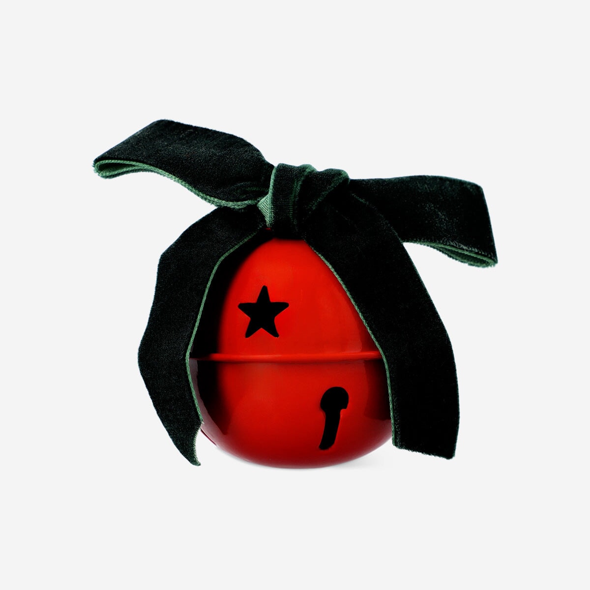 Small red bell with bow - 6 cm – Flying Tiger Copenhagen