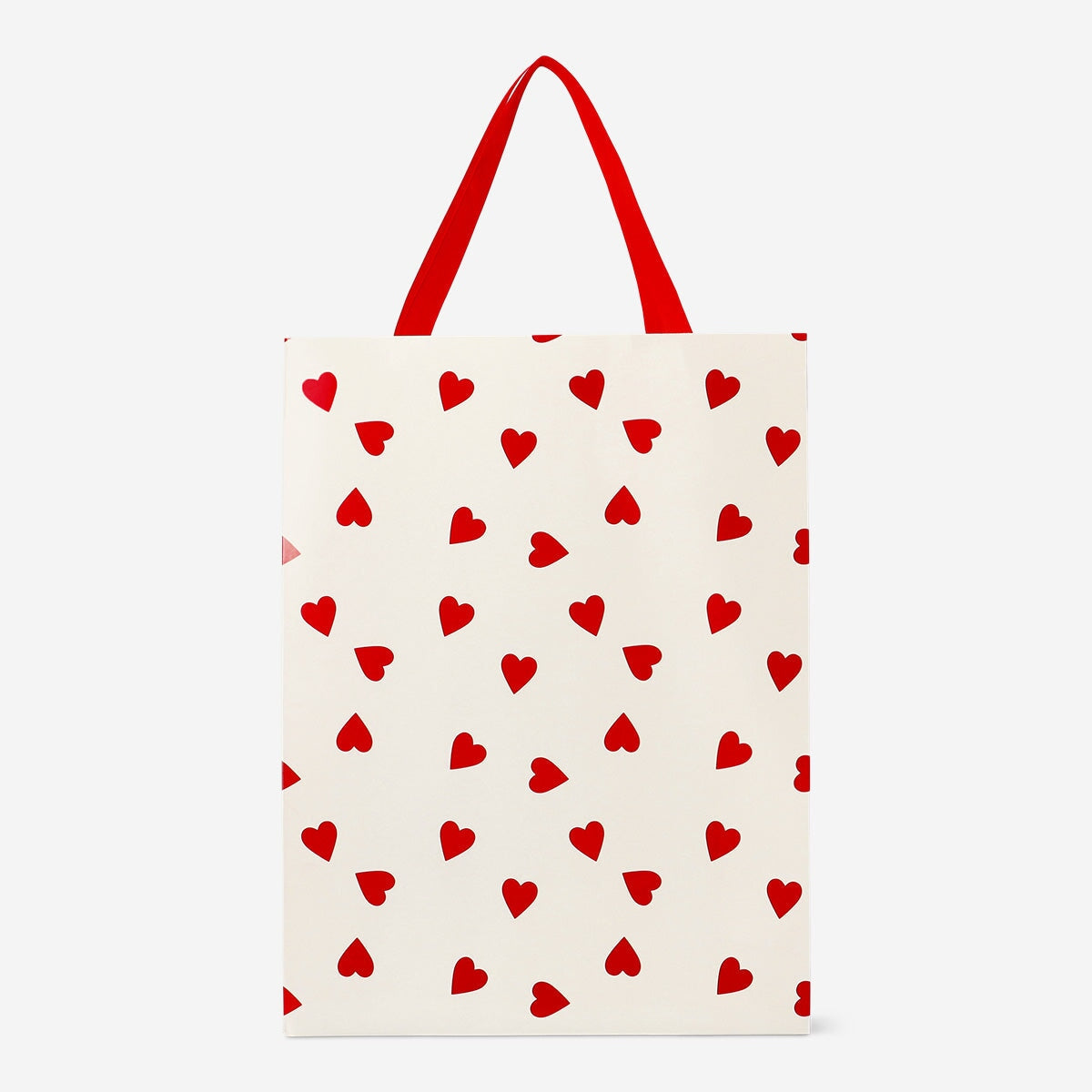 Sacchetto regalo a cuore rosso - 25x33cm | Perfetto per San Valentino ...