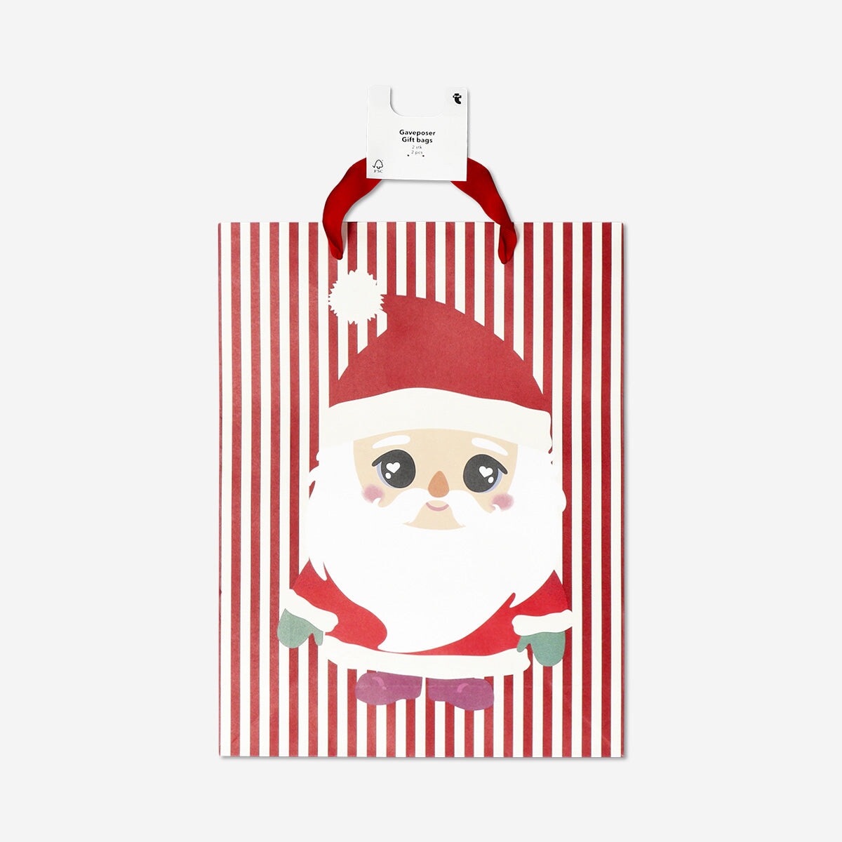 Gift bags with Christmas icons - 2 pcs | Flying Tiger Copenhagen