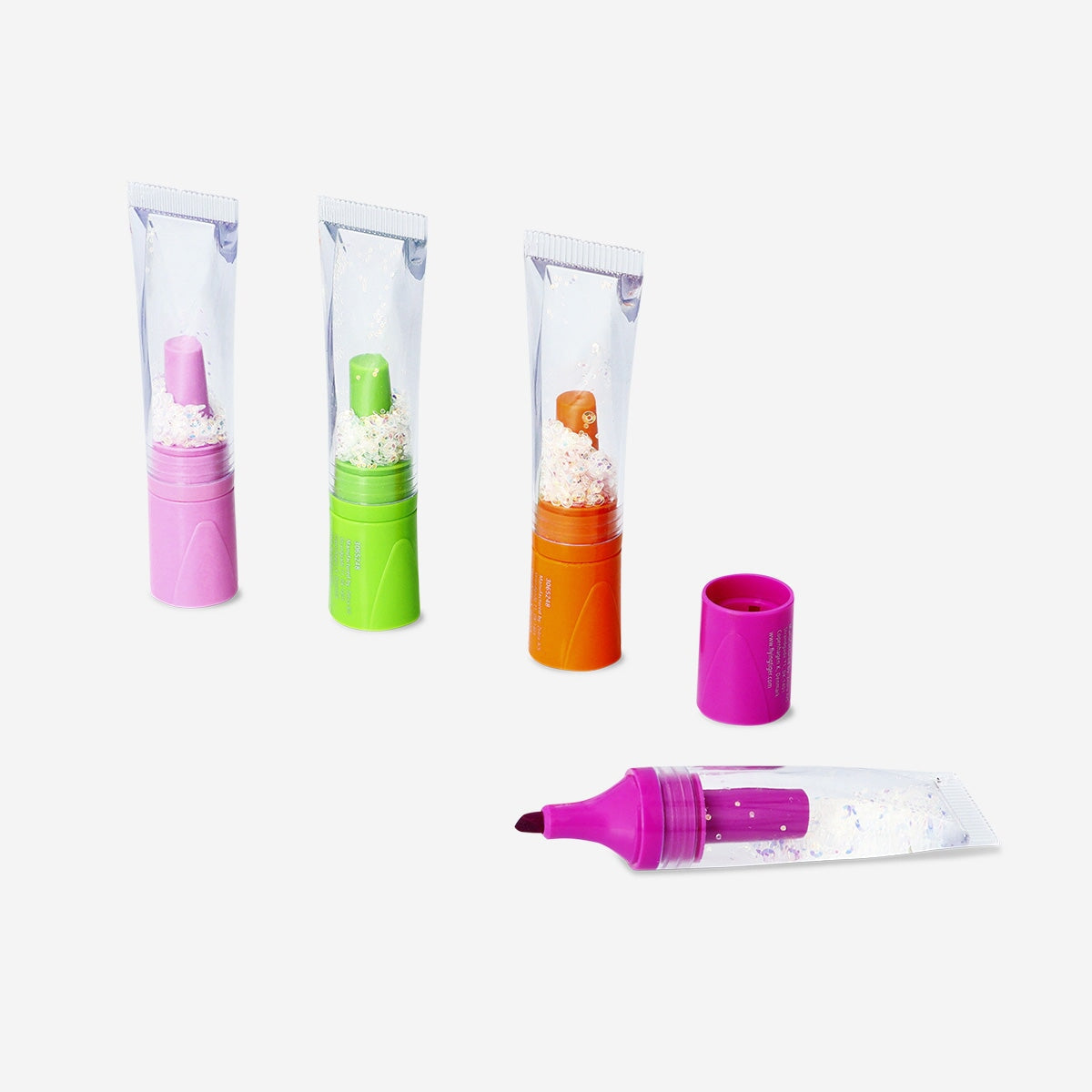 Lipgloss highlighters - 4 pcs – Flying Tiger Copenhagen