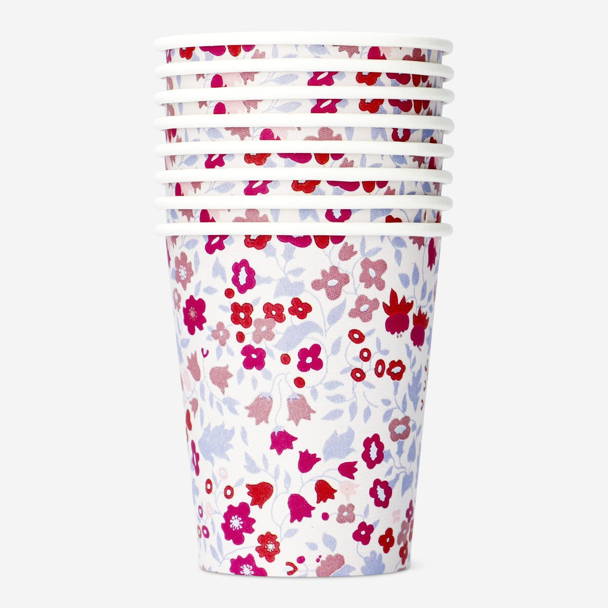 Floral Disposable Cups – 8 Pack | Party Essentials for Events – Flying ...