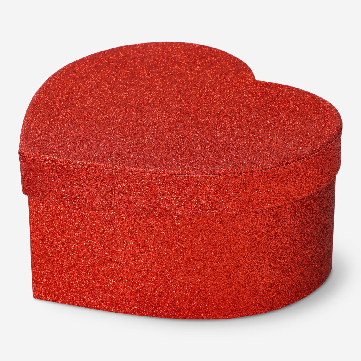 Heart-Shaped Glitter Gift Box – Red 18.5cm | Gifts for Mom – Flying ...
