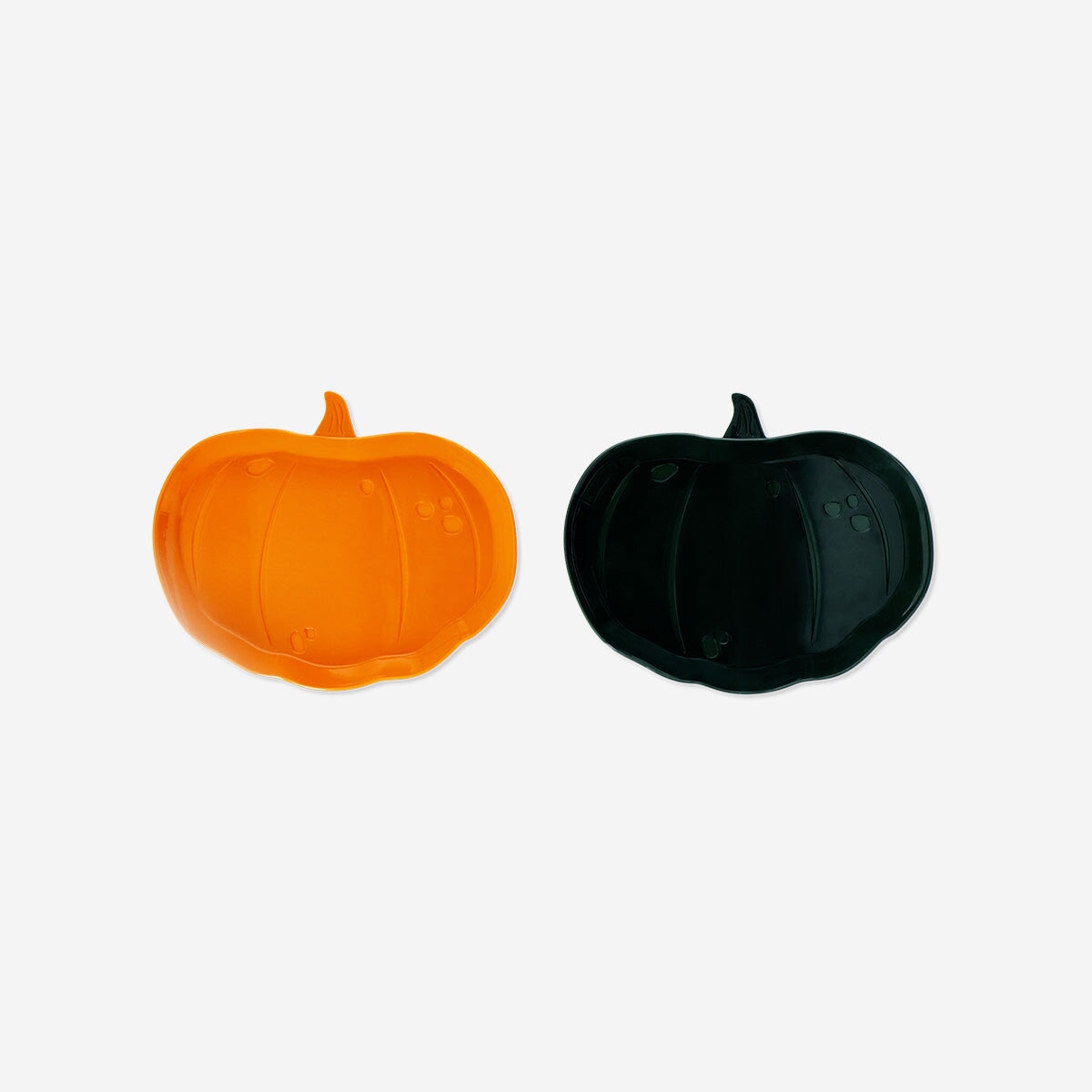 Reusable pumpkin plates - 2 pcs | Flying Tiger Copenhagen