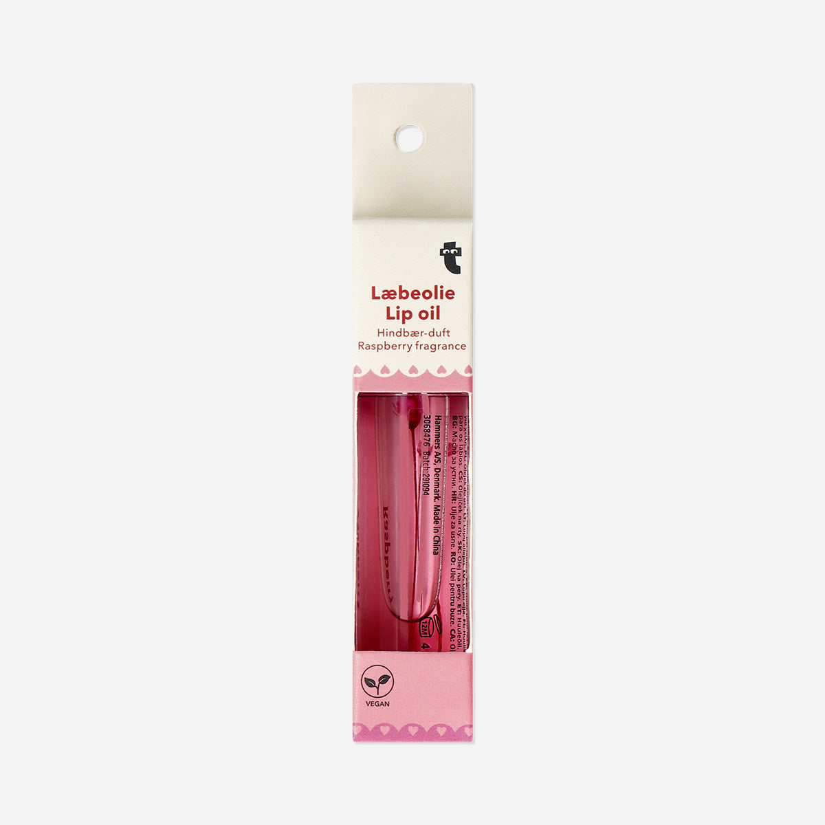 Roll on lip oil with raspberry fragrance - 4 ml | Flying Tiger Copenhagen