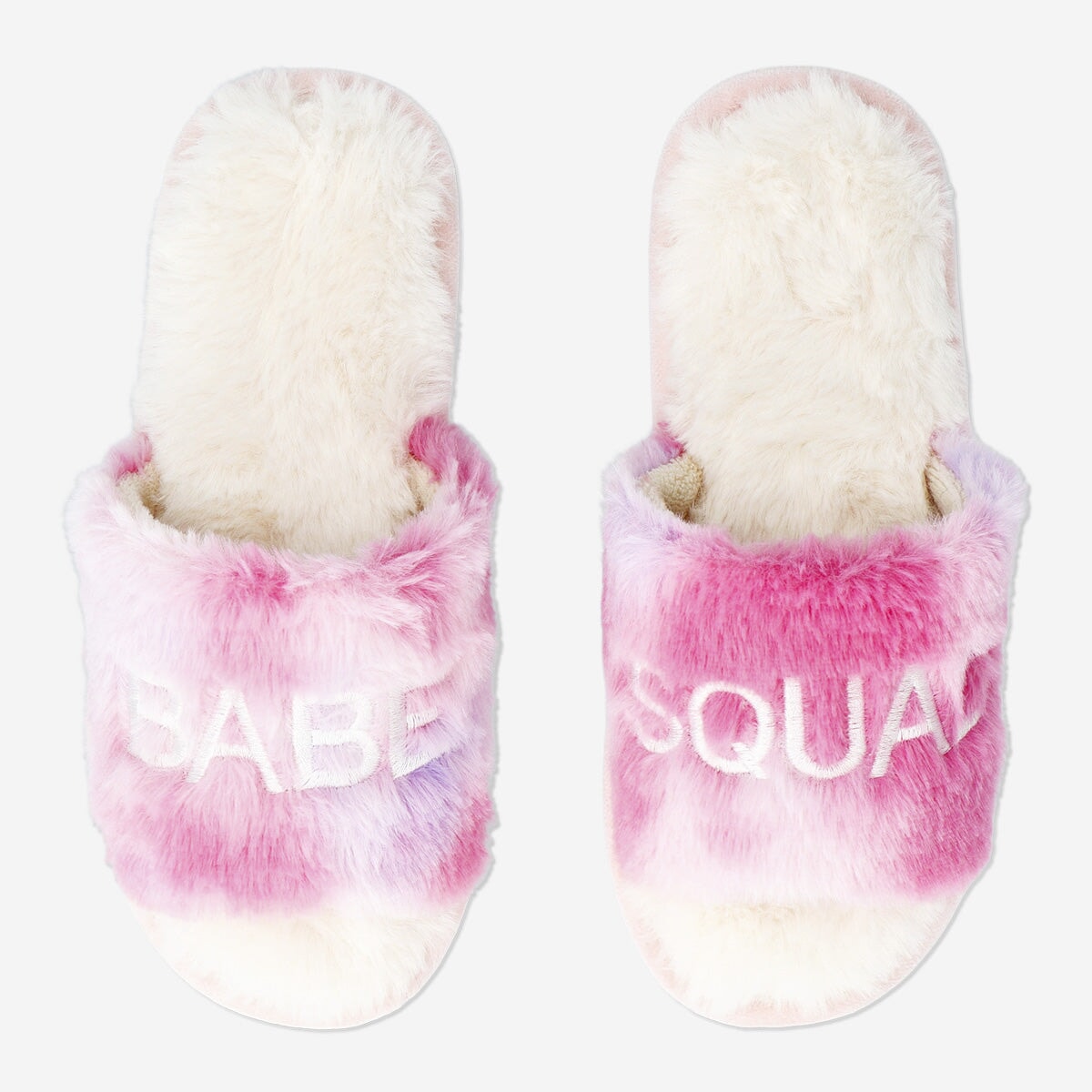 Fluffy Pink Slippers – Cozy Indoor Footwear for Comfort – Flying Tiger ...