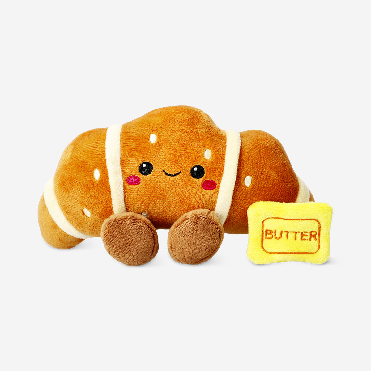 Butter Croissant Plush Toy – Soft, Cute & Cuddly Gift Idea – Flying ...