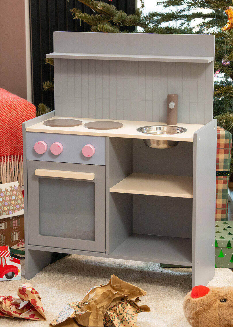 Wooden play kitchen set - 56 cm – Flying Tiger Copenhagen