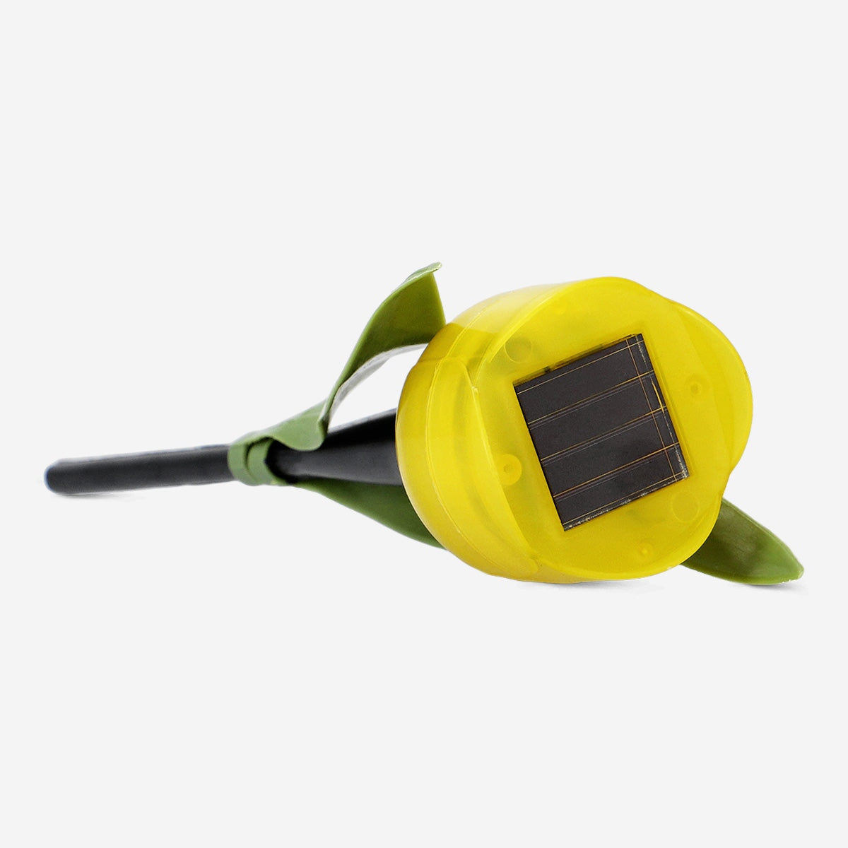 Glowing solar cell flower in yellow | Flying Tiger Copenhagen
