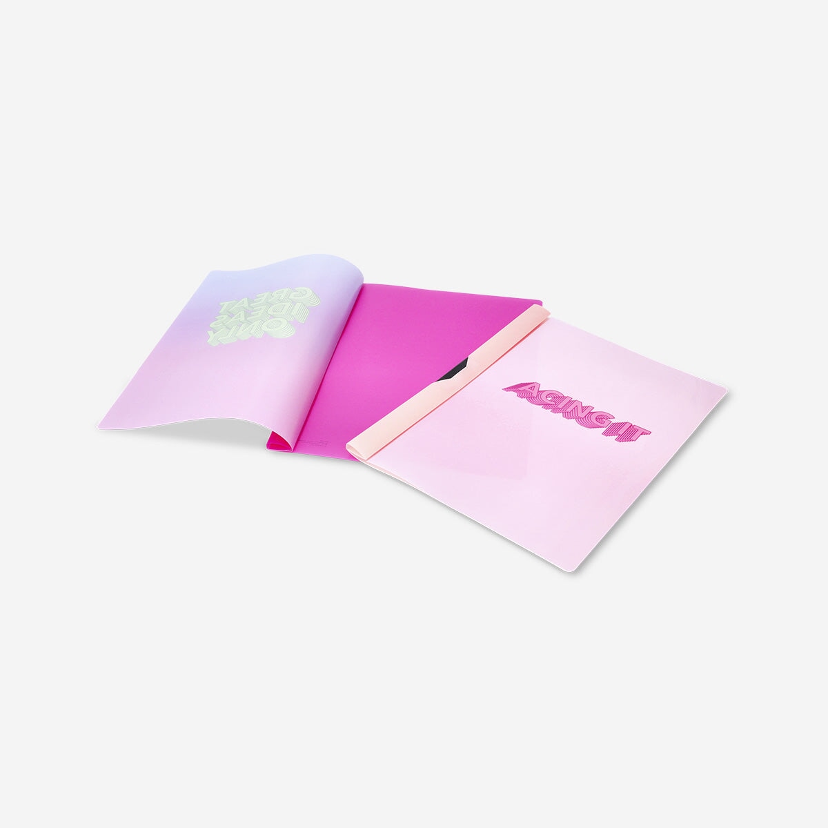 Pink document folders - 2 pcs | Flying Tiger Copenhagen