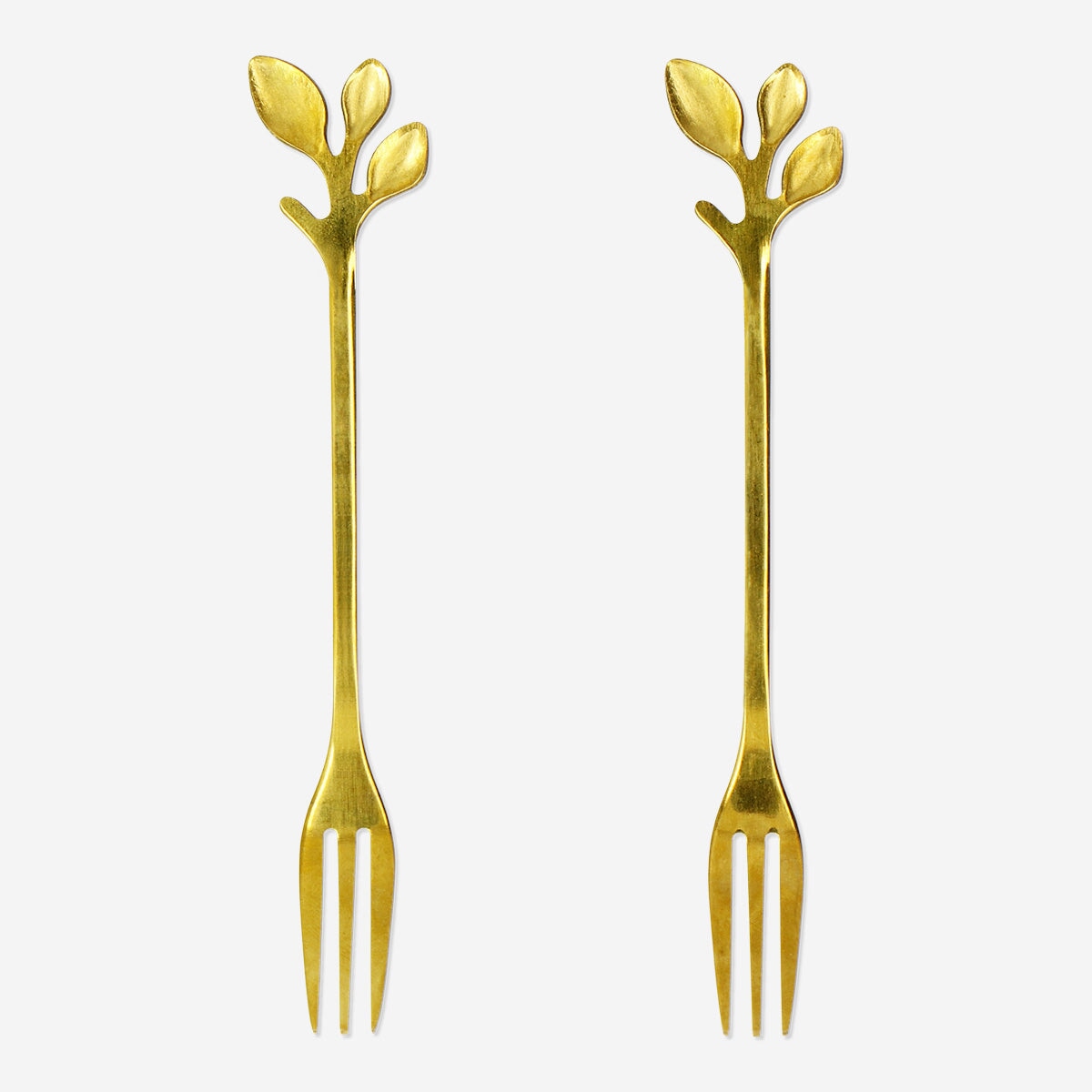 Snack Forks with Leaves - 2 pcs | Flying Tiger Copenhagen