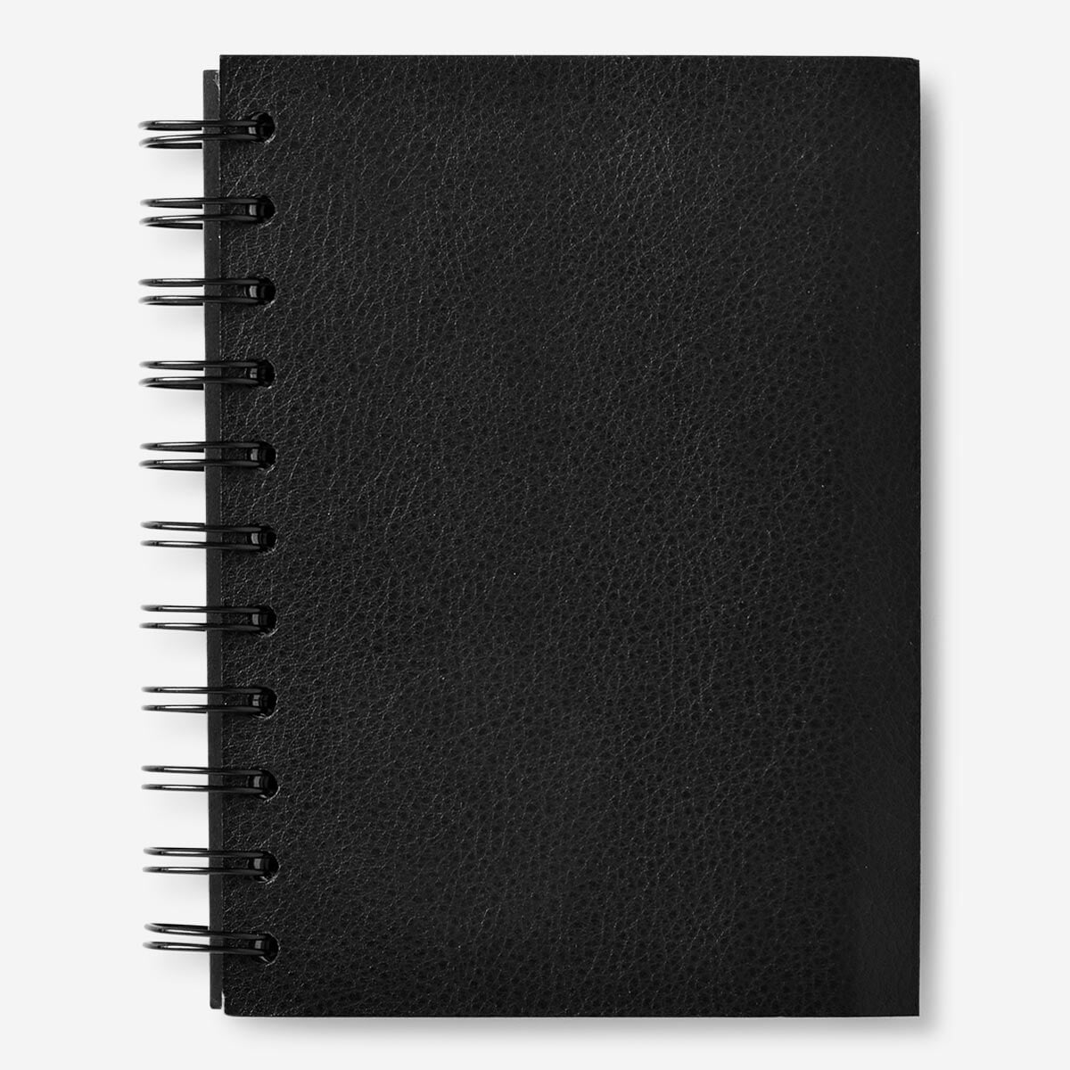 Address Book A6 Black – Leather Look with Index & Lined Pages – Flying ...