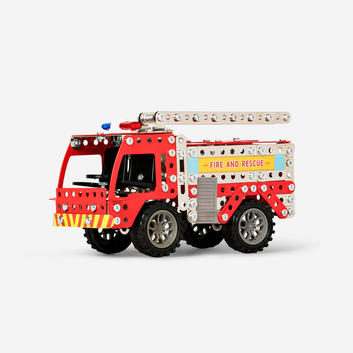 DIY Fire Engine Set – 296 Metal Pieces | Kids Creative Toy – Flying ...