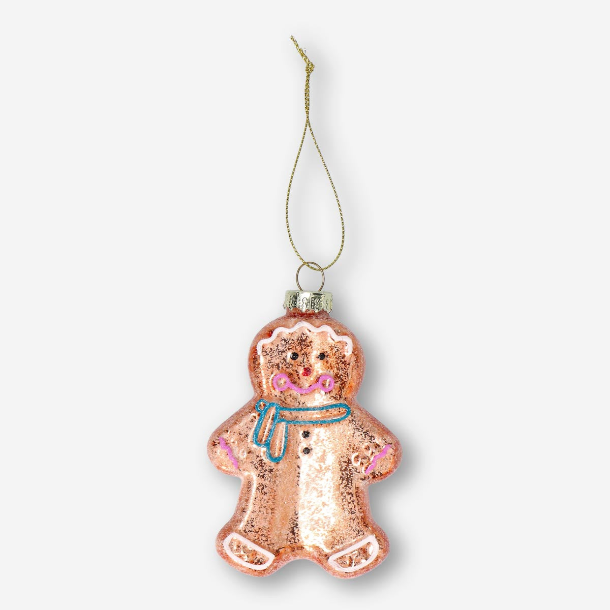 Gingerbread Man Christmas Bauble – Fun Tree Ornament | Flying Tiger ...