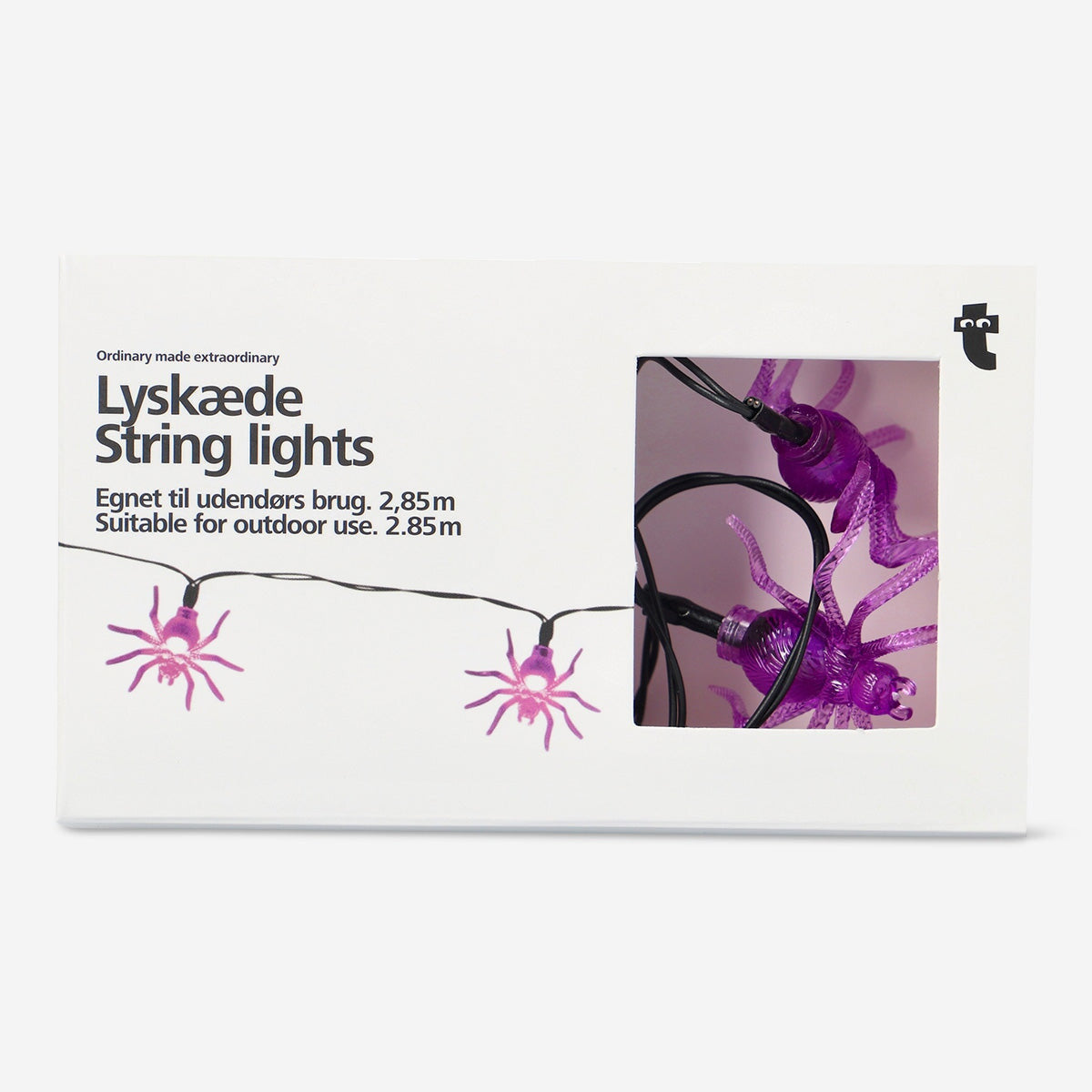 Halloween Spider String Lights - 285cm LED Dekoration | Flying Tiger ...