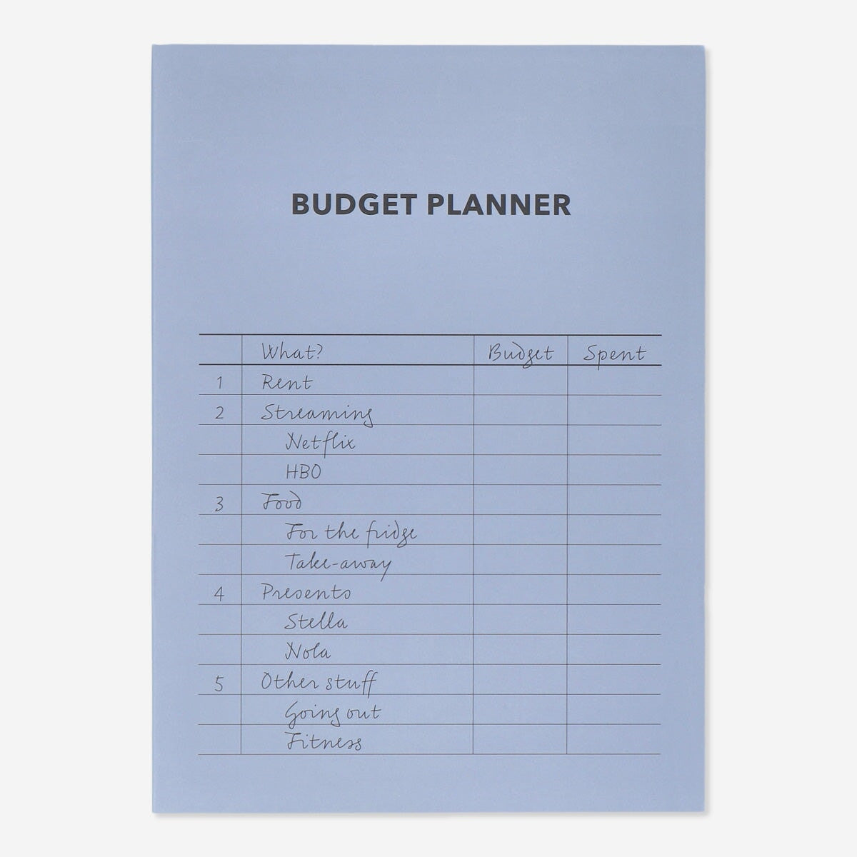 A5 Budget Planner – 60 Sheets for Financial Organization – Flying Tiger ...