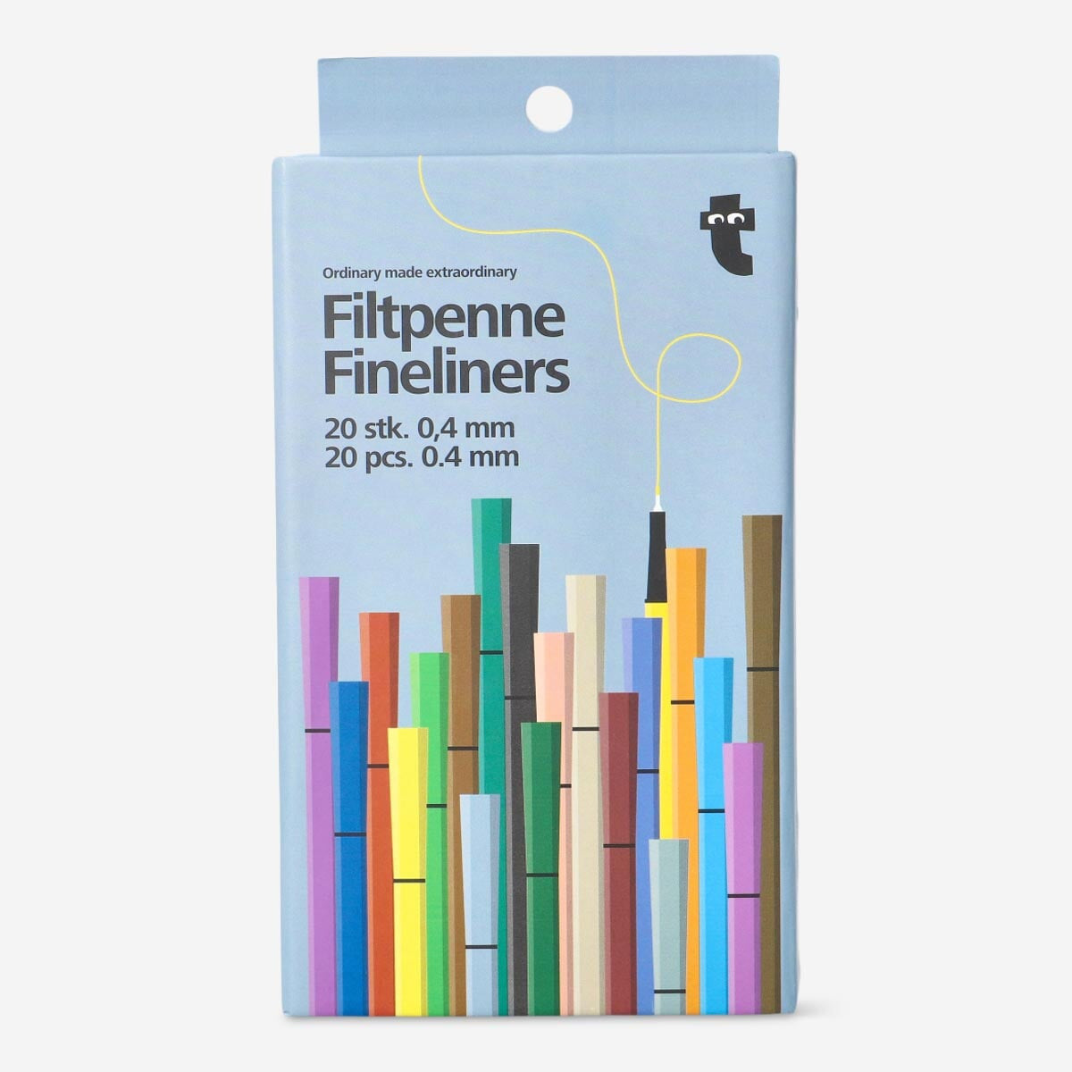 20 Pack Fineliner Pens – 0.4 mm Tips for Art & Journals – Flying Tiger ...