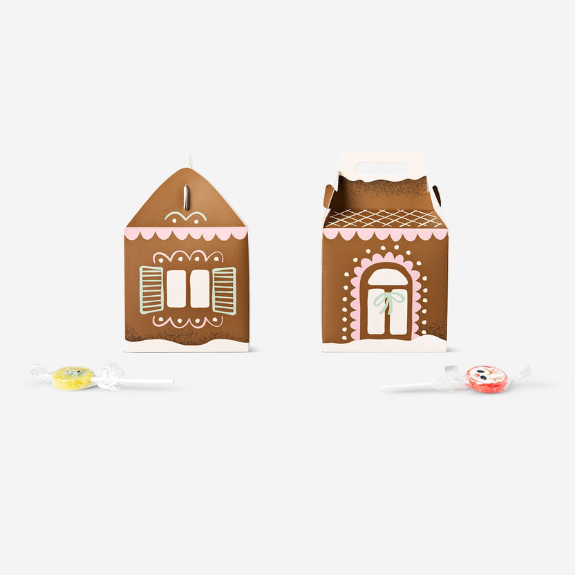 Gingerbread House Snack Boxes Set – Festive Party Decor – Flying Tiger ...