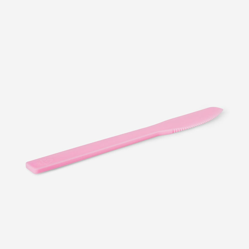 Colorful Plastic Knives Set – 6 Reusable Cutlery Pieces – Flying Tiger ...